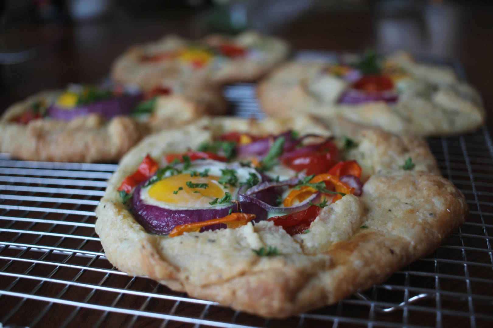 Sourdough Breakfast Galettes (with black pepper sour cream pastry crust ...