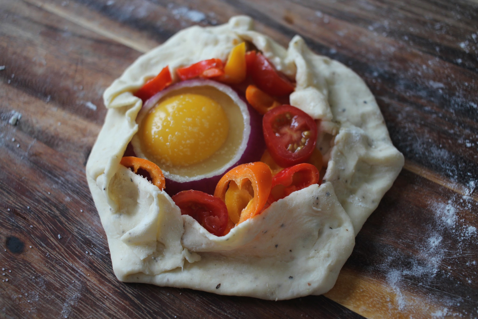 Sourdough Breakfast Galettes (with black pepper sour cream pastry crust ...
